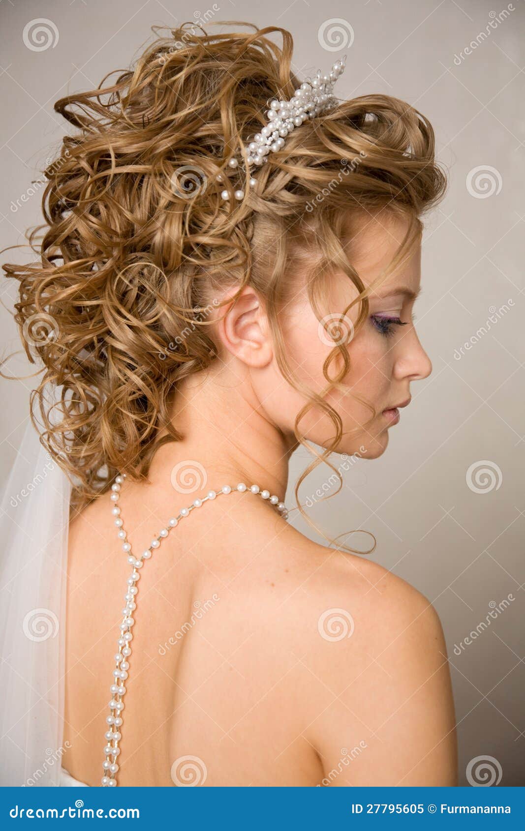 Half face of a bride stock image. Image of elegance, bride - 27795605