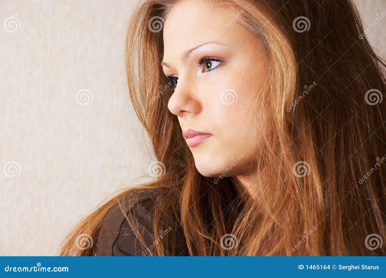 Half face portrait 2 stock photo. Image of dreamy, copyspace - 1465164