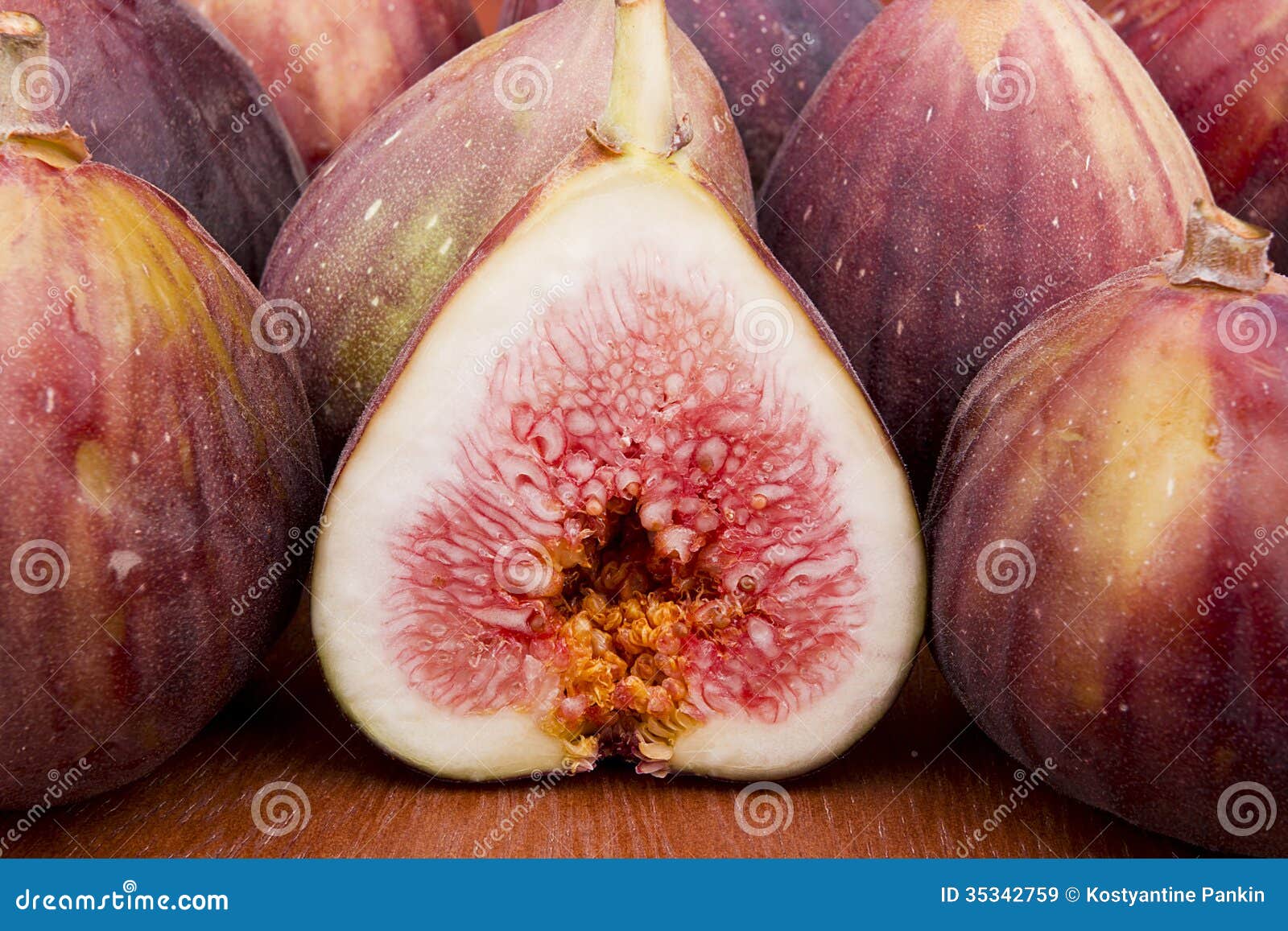 Half of figs stock image. Image of seed, healthy, purple - 35342759