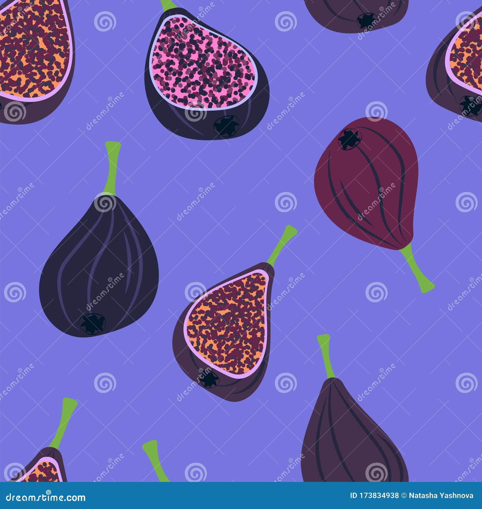 Half figs template stock vector. Illustration of halves - 173834938
