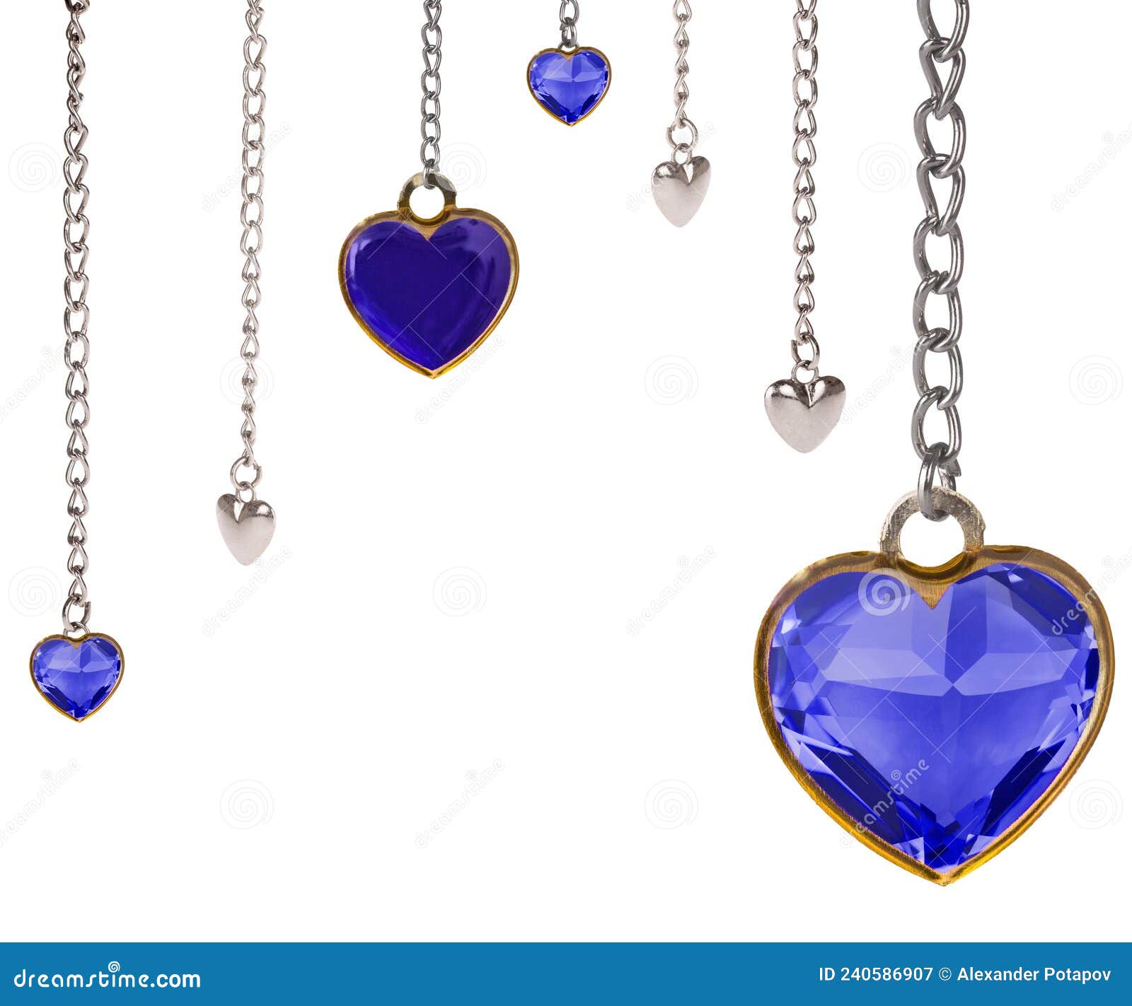 Two Hearts Of Chains Royalty-Free Stock Photo | CartoonDealer.com #71291649