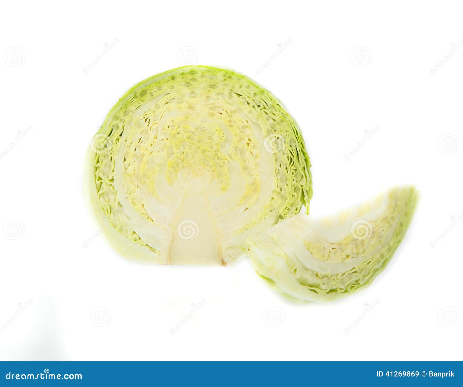 Half of fresh cabbage stock image. Image of vegetarian - 41269869