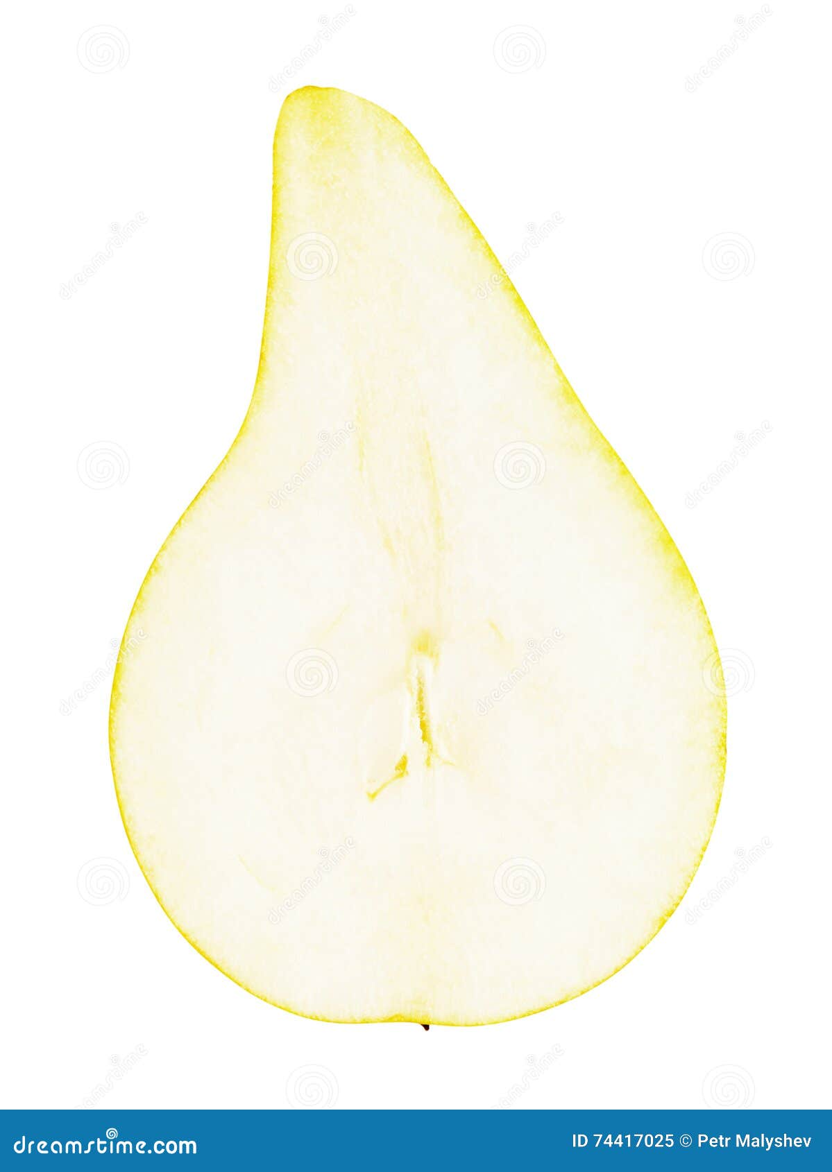 Half of Fresh Conference Pear Stock Image - Image of food, nutritious ...