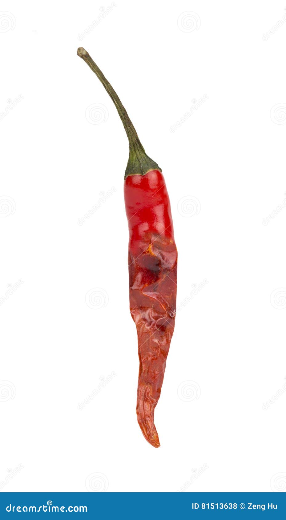 Half Fresh and Half Dried Red Hot Chili Pepper Stock Photo - Image of ...