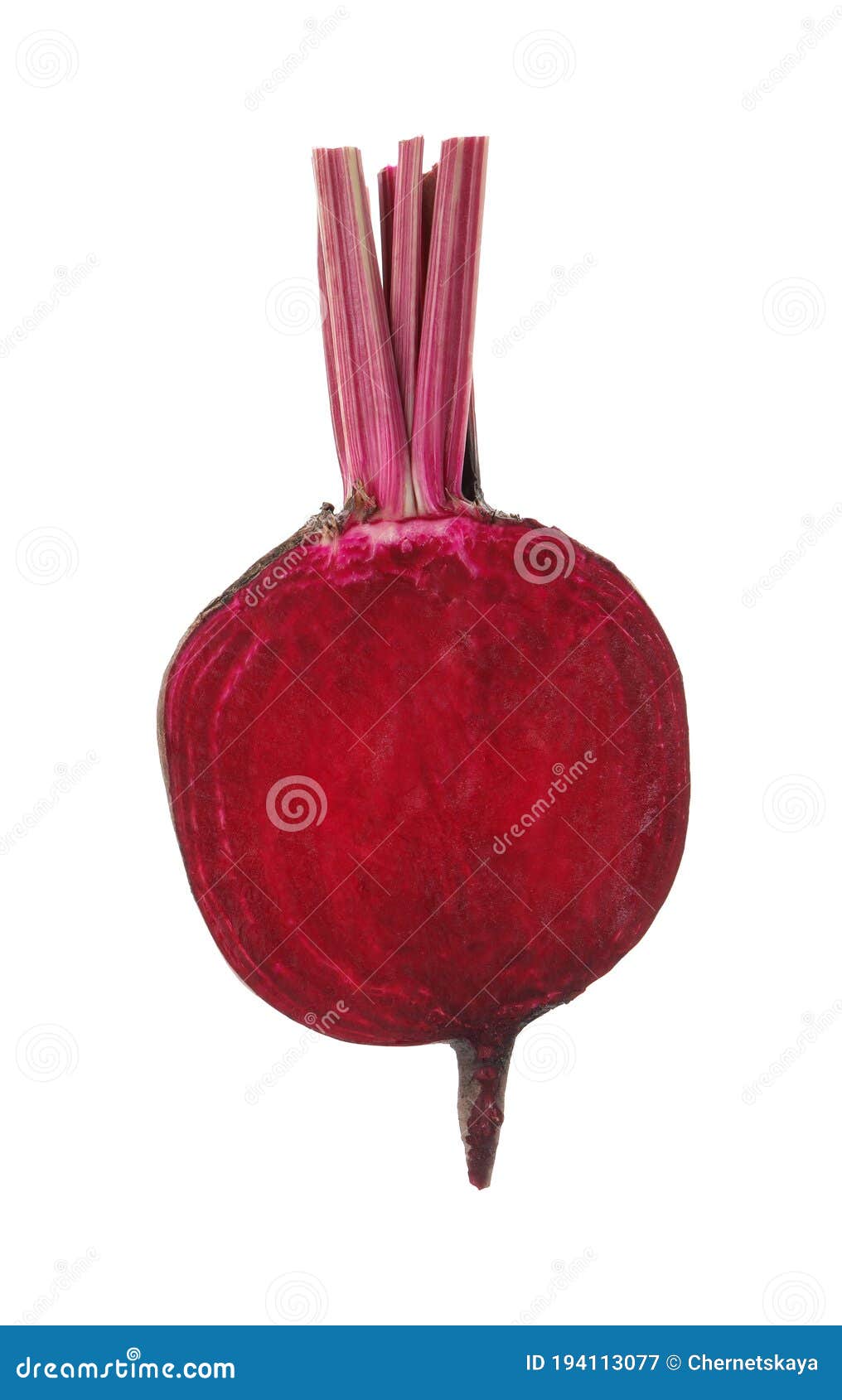 Half of Fresh Red Beet Isolated Stock Image - Image of healthy ...