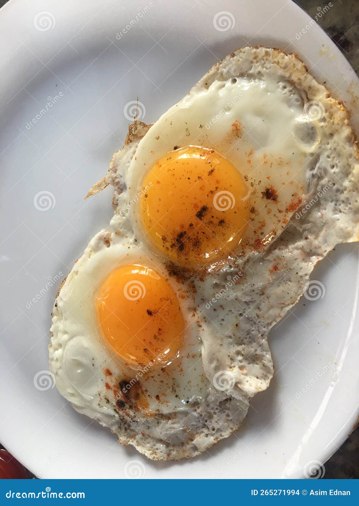 Egg stock photo. Image of bulleye, nutrition, omelette - 265271994