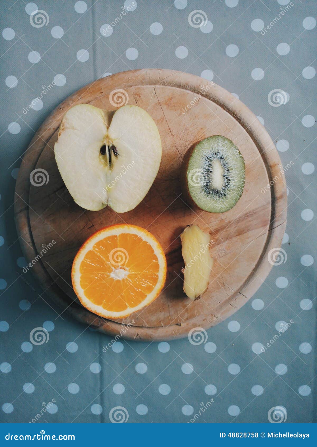 Half fruit editorial stock photo. Image of breakfast - 48828758