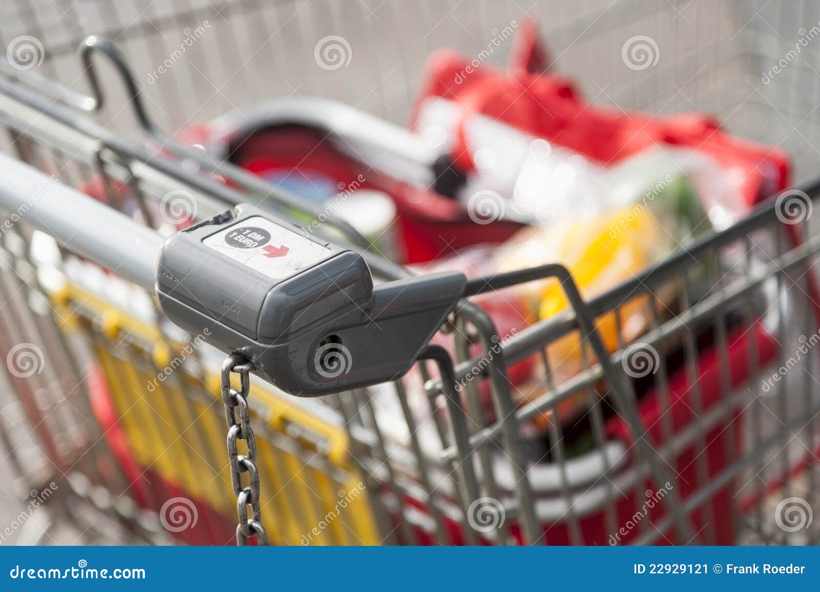 Half-full cart stock image. Image of parking, food, cart - 22929121