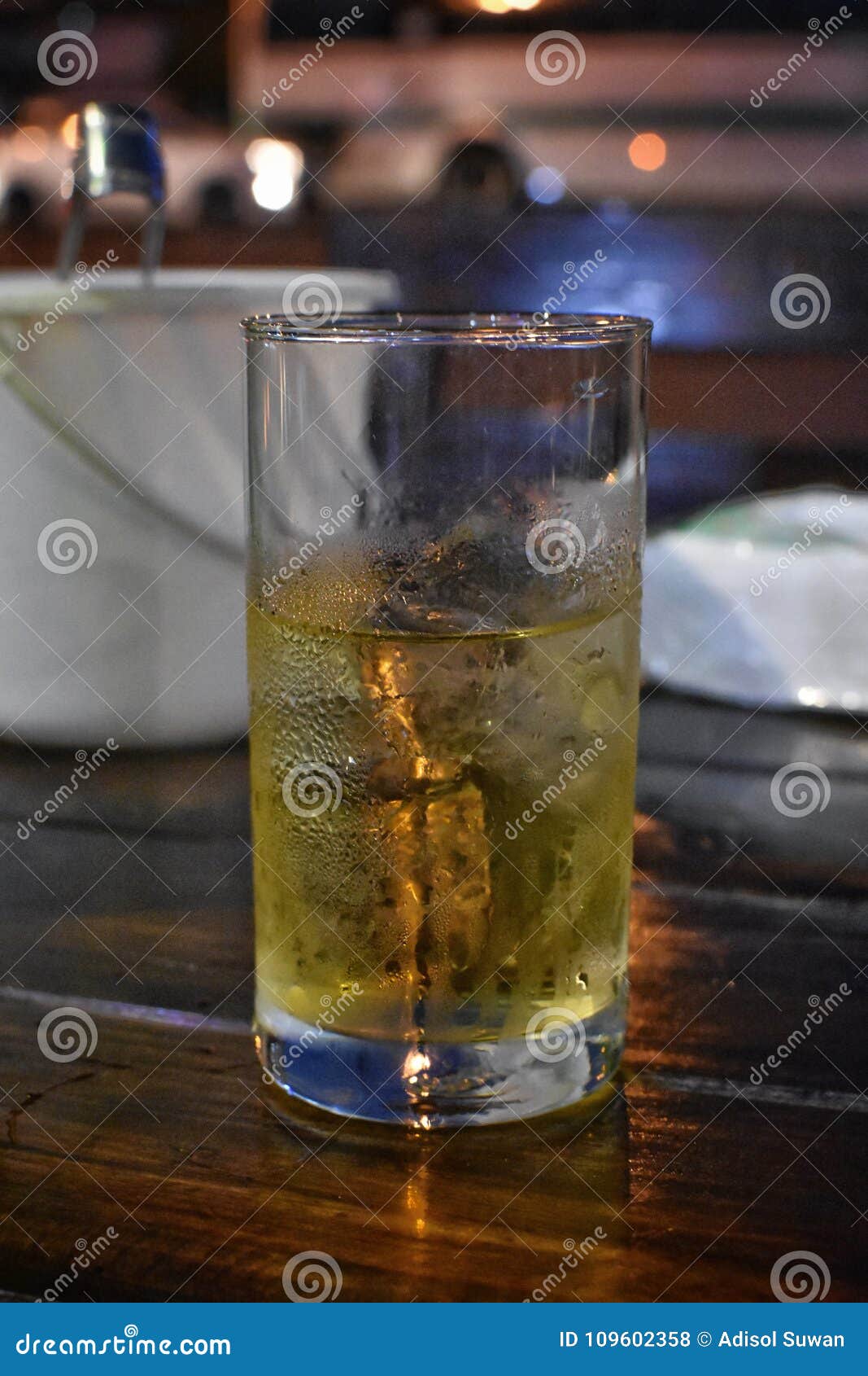 Half a glass stock photo. Image of drunk, alcohol, cold - 109602358