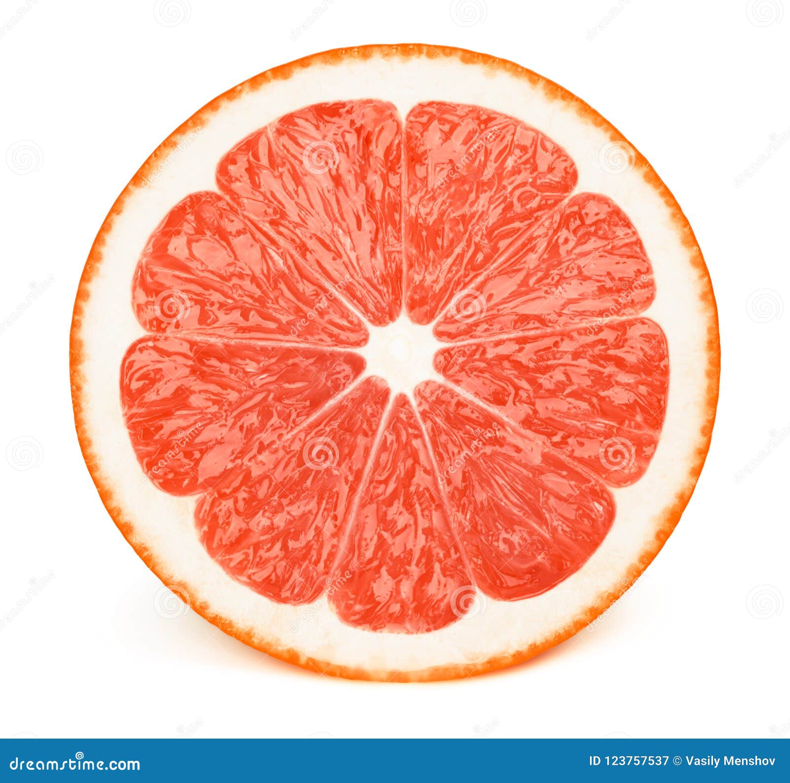 Grapefruit Half Slice