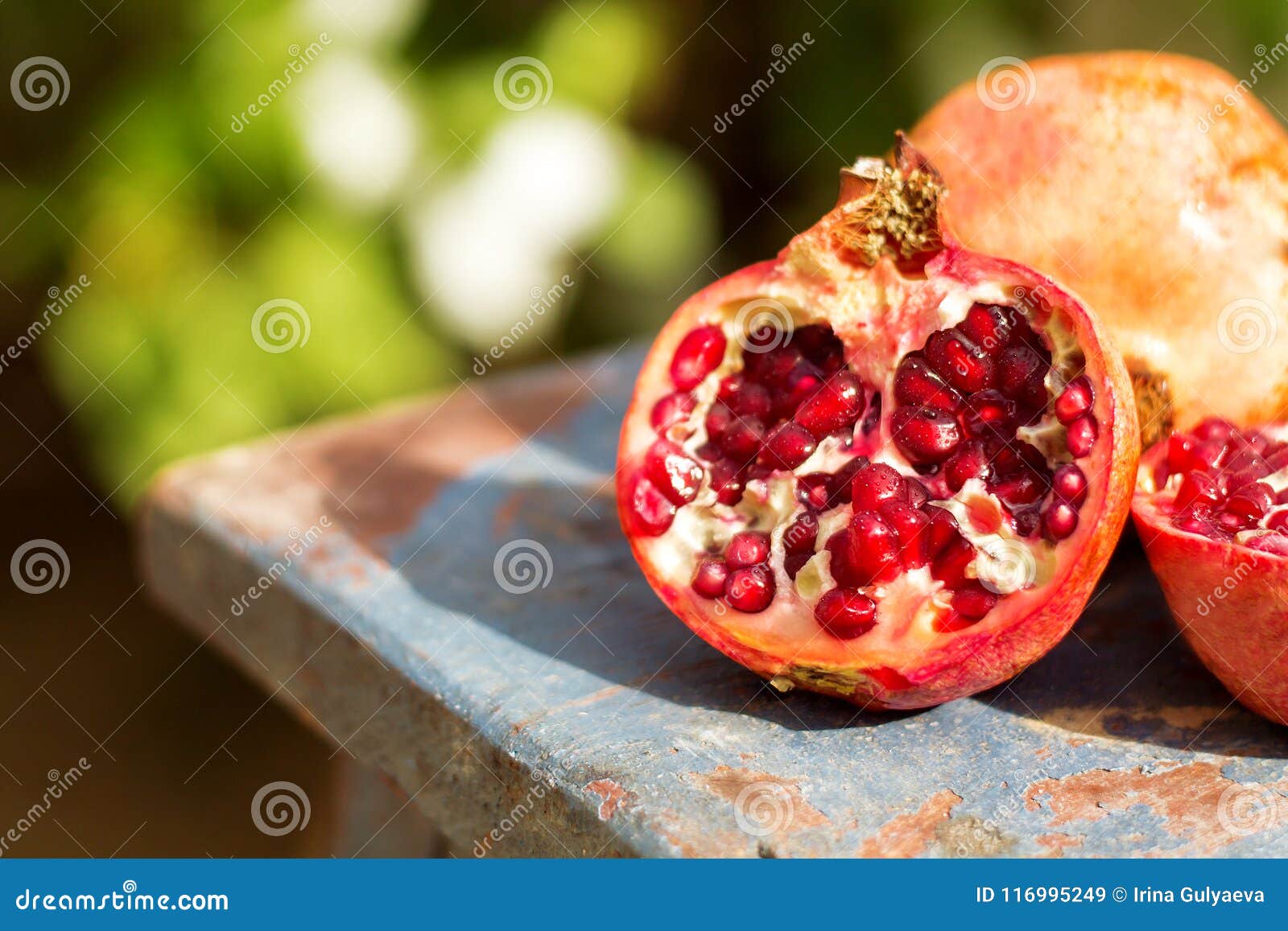 Half of the Grenade is on the Table. Stock Image - Image of hands ...