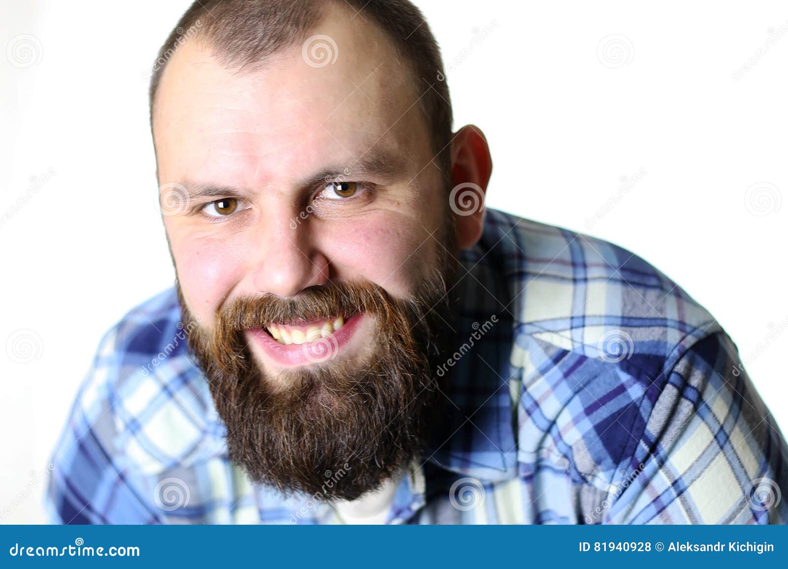 Half Head Man Portrait Space Stock Photo - Image of caucasian, fashion ...