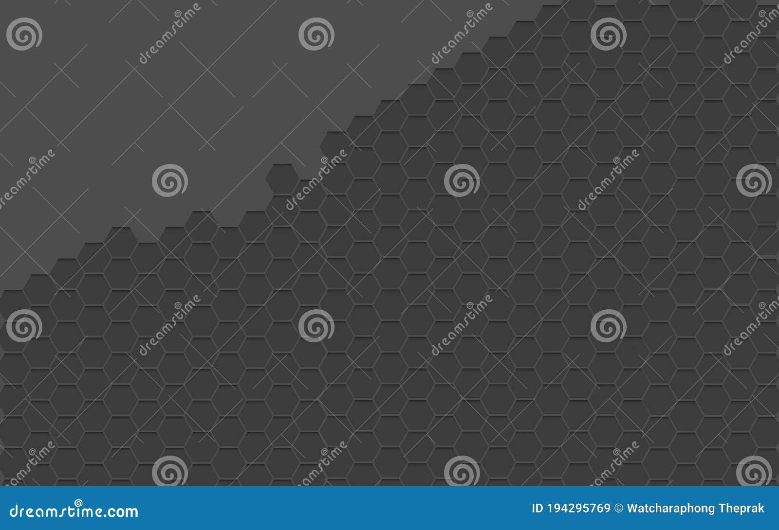 Half Hexagon Block Infographic Element Cartoon Vector | CartoonDealer ...