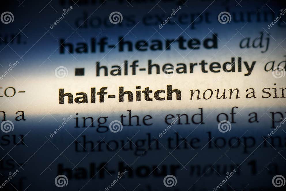 Half-hitch stock photo. Image of dictionary, reference - 161576670