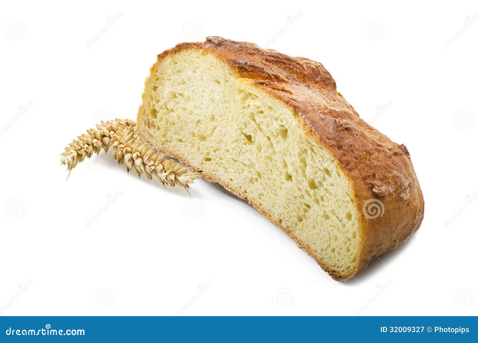 Half Homemade Whole Bread Stock Photo | CartoonDealer.com #32009327