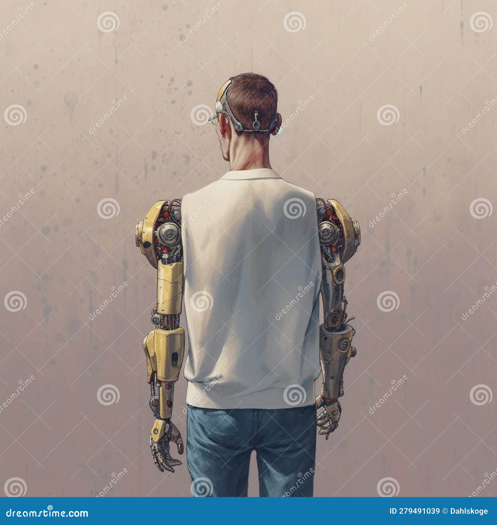 Damaged Robotic Figure With Exposed Inner Mechanisms Royalty-Free Stock ... Damaged Robotic Figure With Exposed Inner Mechanisms Royalty-Free Stock ...