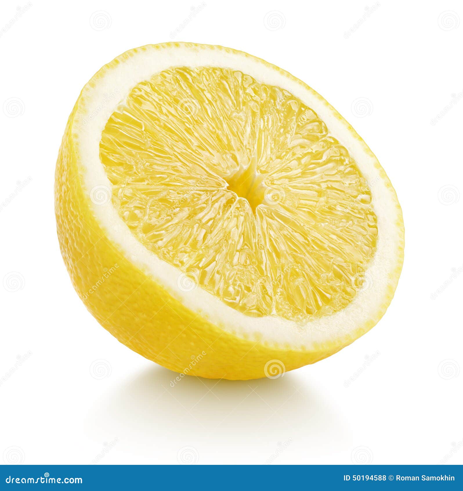 Half Lemon On The White Box For Photography | CartoonDealer.com #210180173