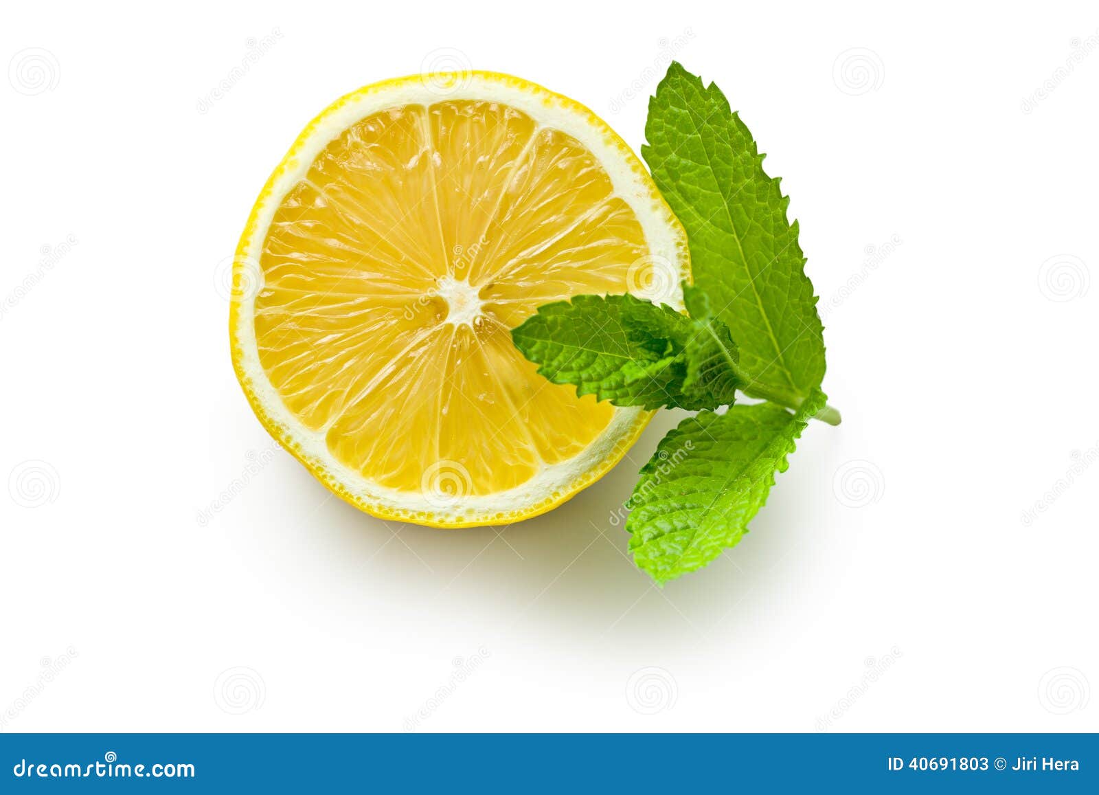 Half Lemon On The White Box For Photography | CartoonDealer.com #210180173