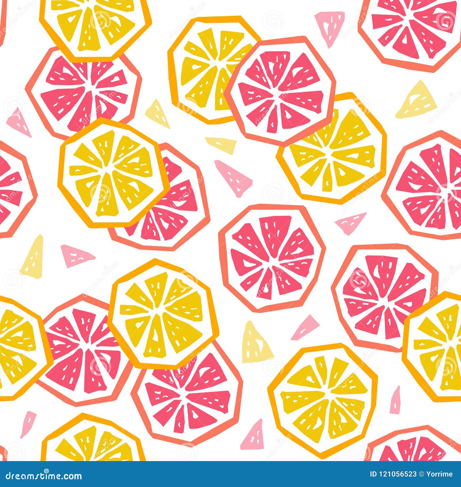 Half Lemon and Grapefruit Seamless Pattern. Stock Vector - Illustration ... Half Lemon and Grapefruit Seamless Pattern. Stock Vector - Illustration ...