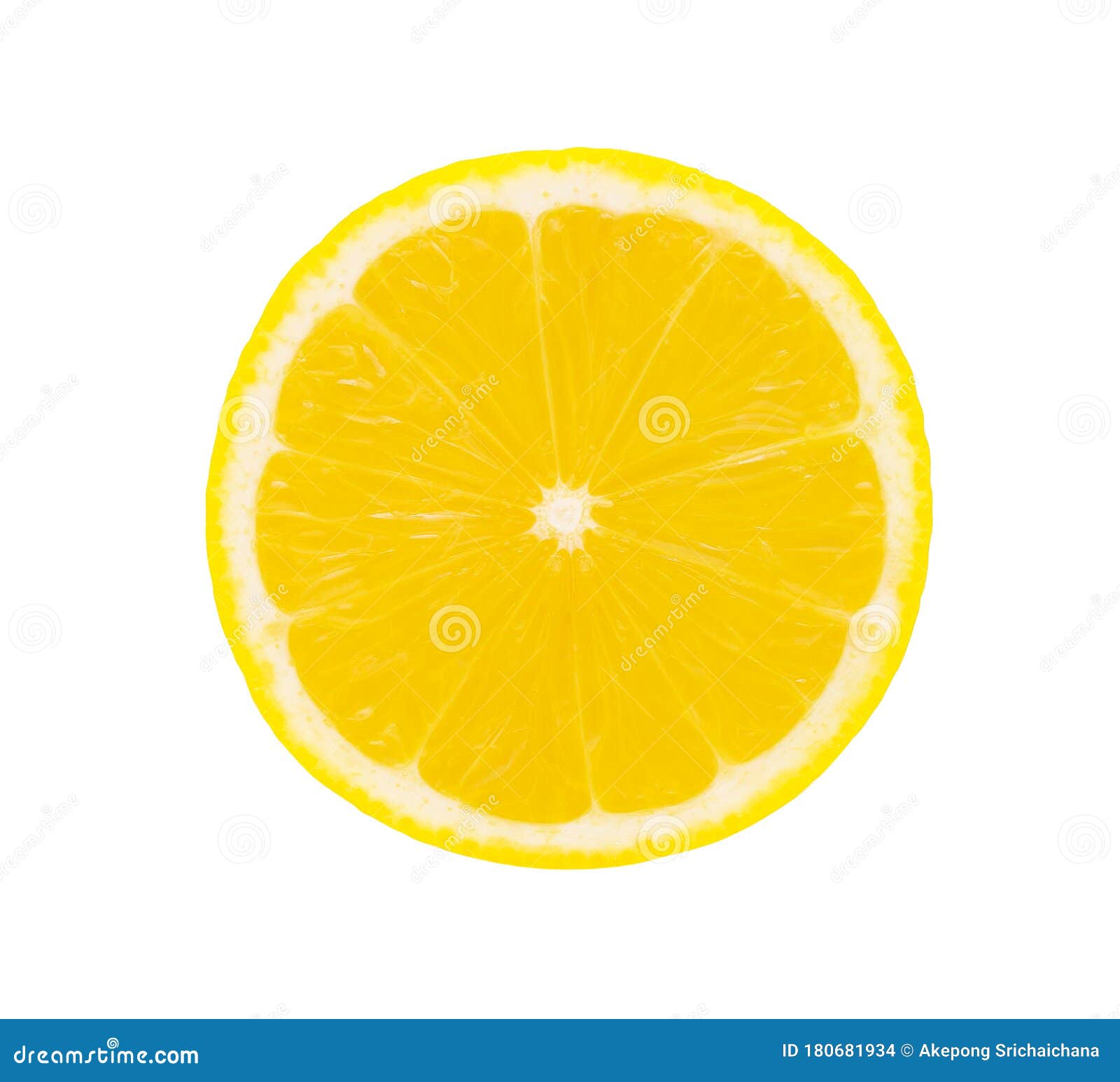 A Half of Lemon Isolated on White Stock Photo - Image of juicy, slice ...