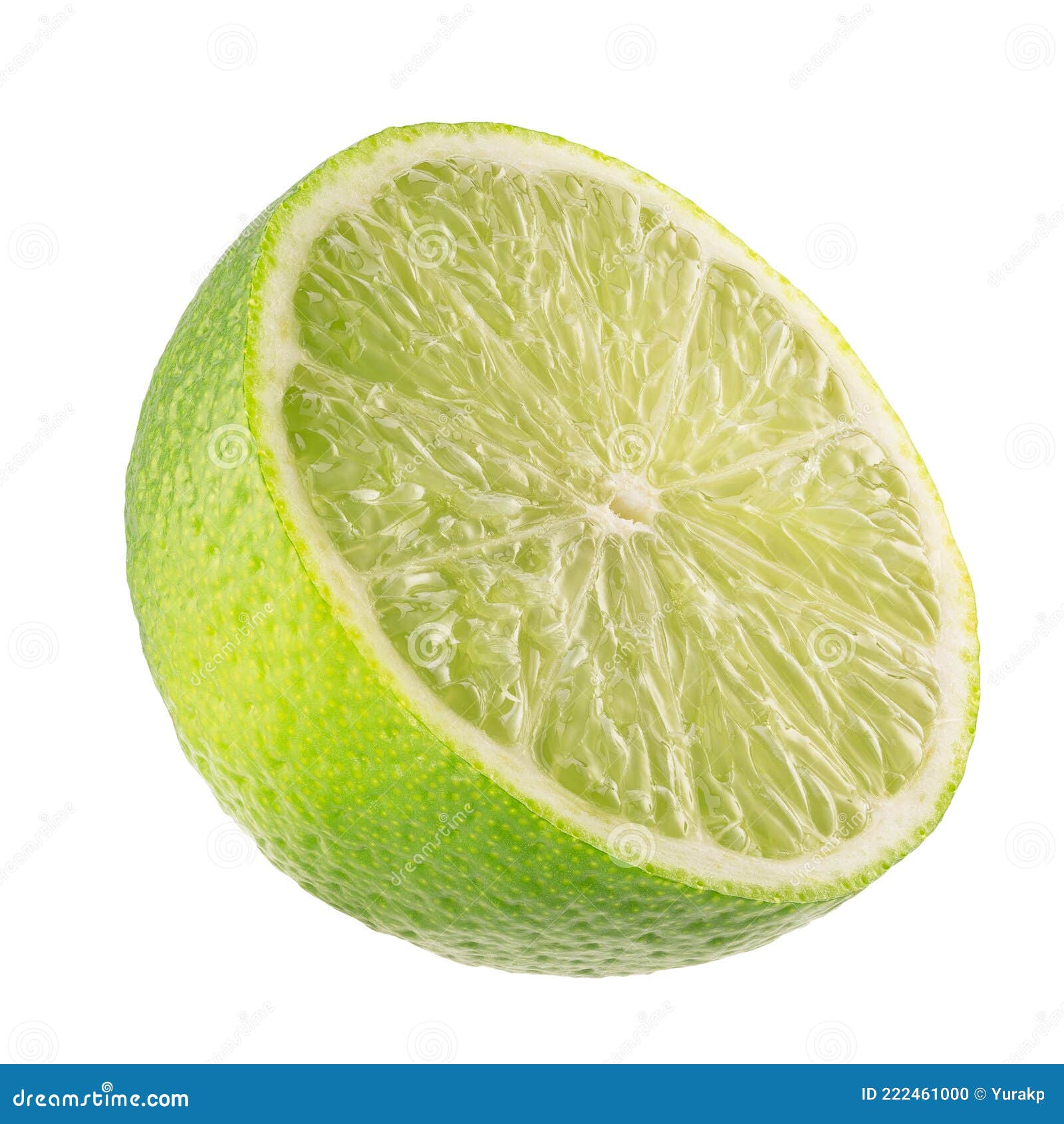 Half of Lime Isolated on a White Background Stock Photo - Image of ...