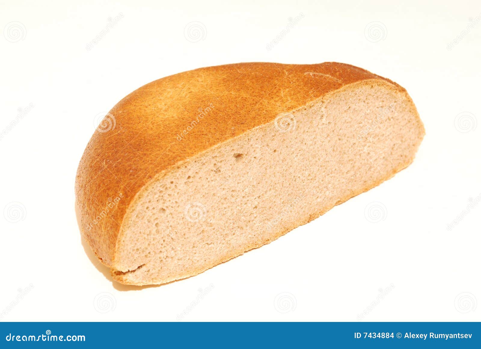Half a loaf stock photo. Image of white, delicious, bread - 7434884