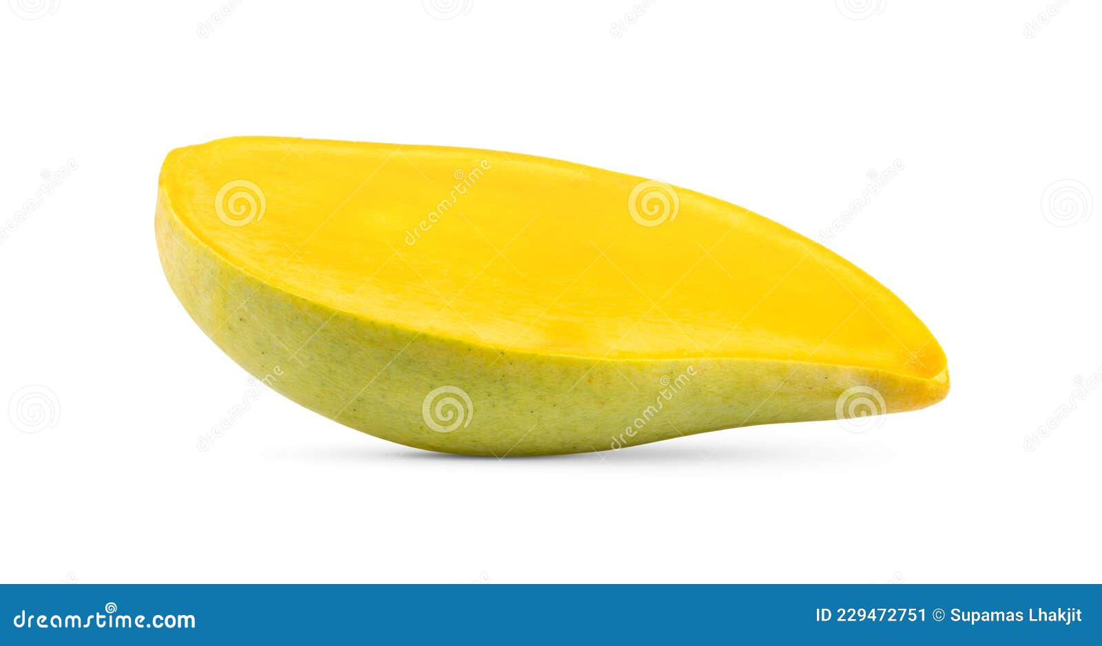 Half Mango Isolated on White Stock Image - Image of healthy, fruit ...