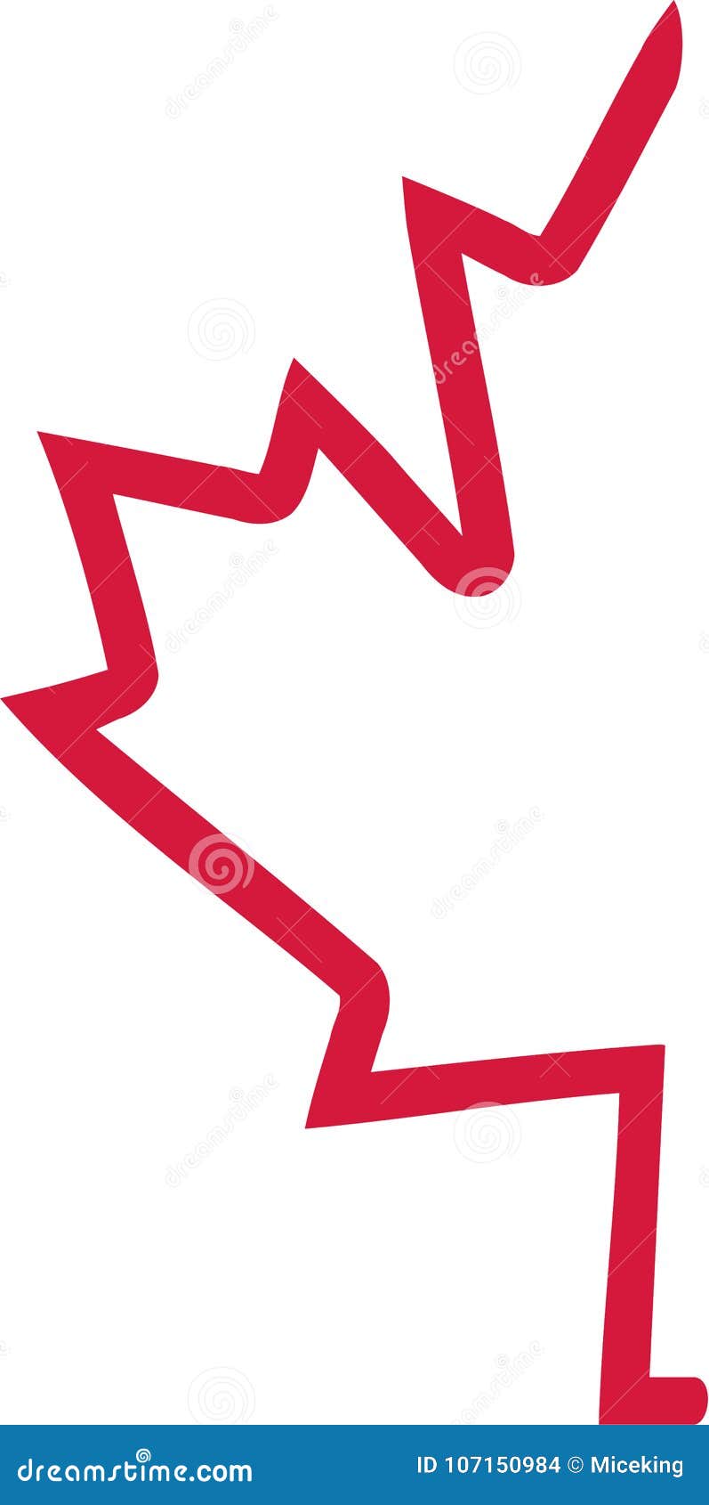 Half Maple Leaves Stock Illustration | CartoonDealer.com #60308590