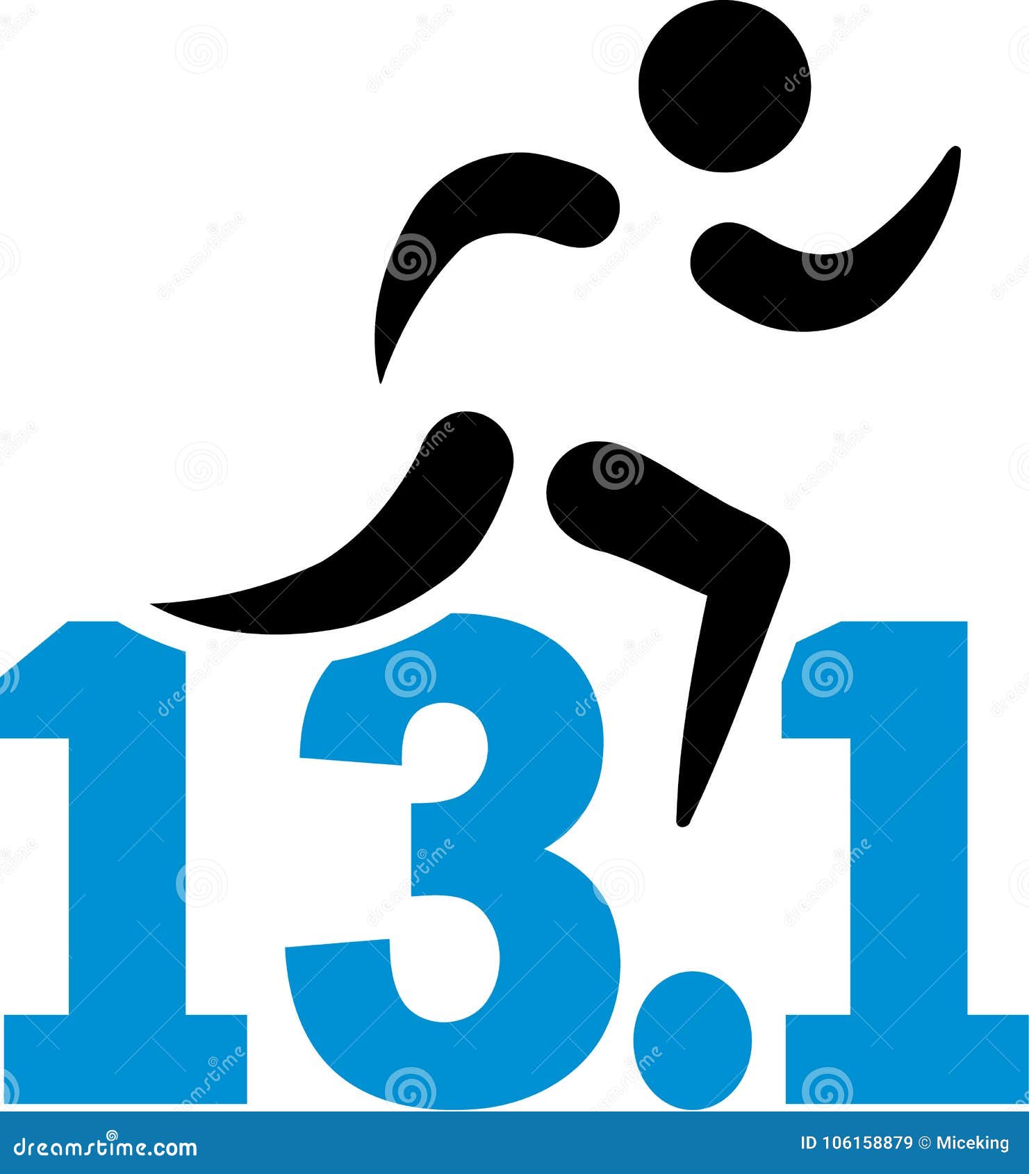 Half Marathon Stock Illustrations – 204 Half Marathon Stock ...