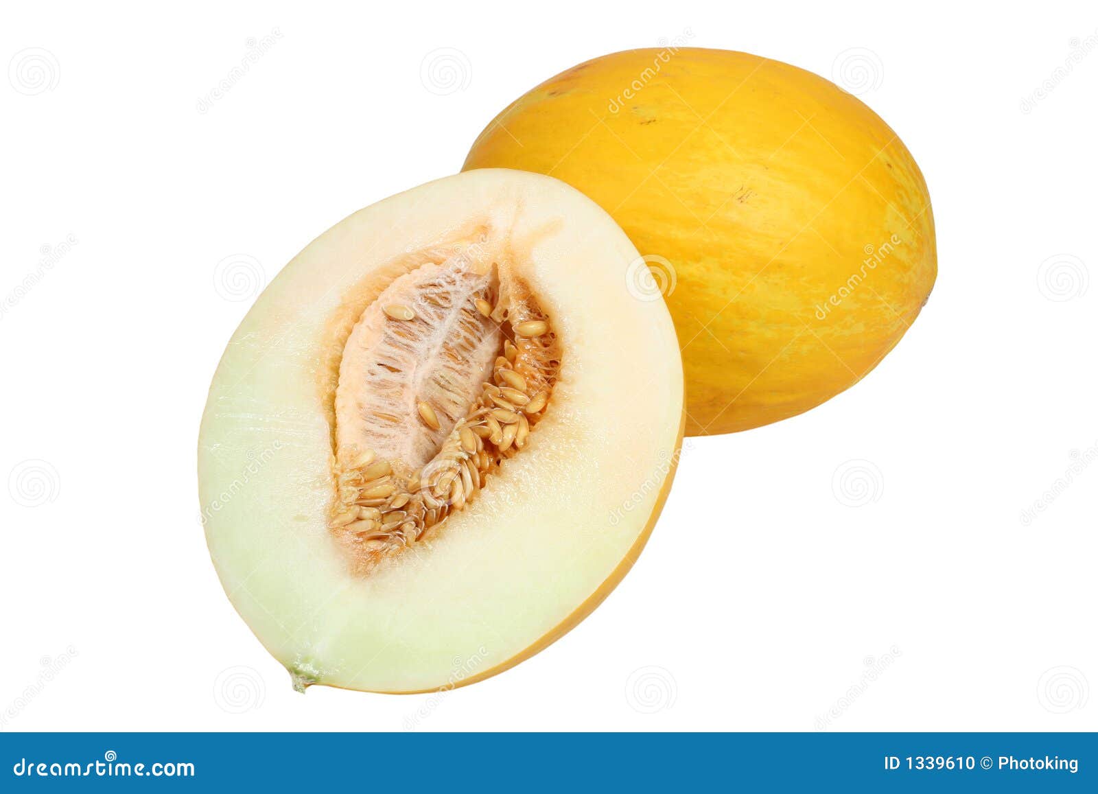 HALF of MELON stock photo. Image of sliced, freshly, health - 1339610