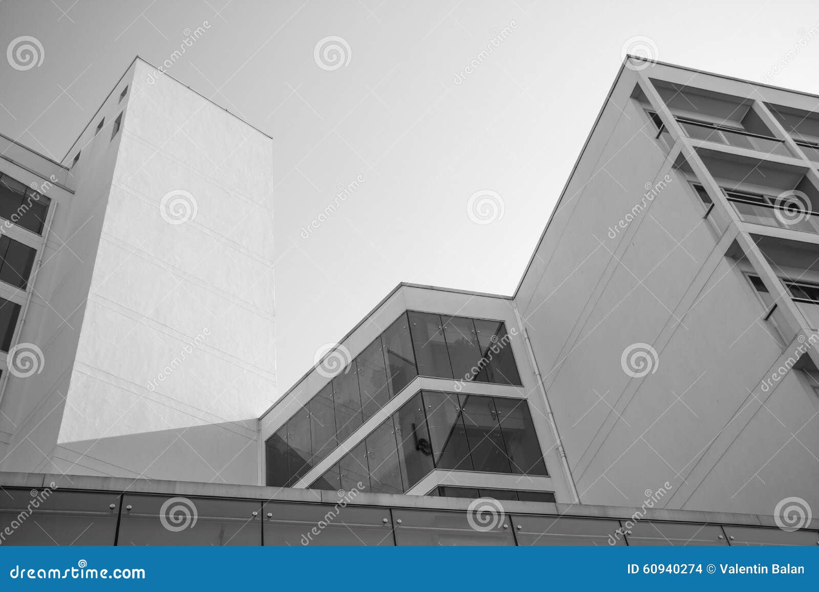 Half of Modern Architecture Stock Photo - Image of geometry ...