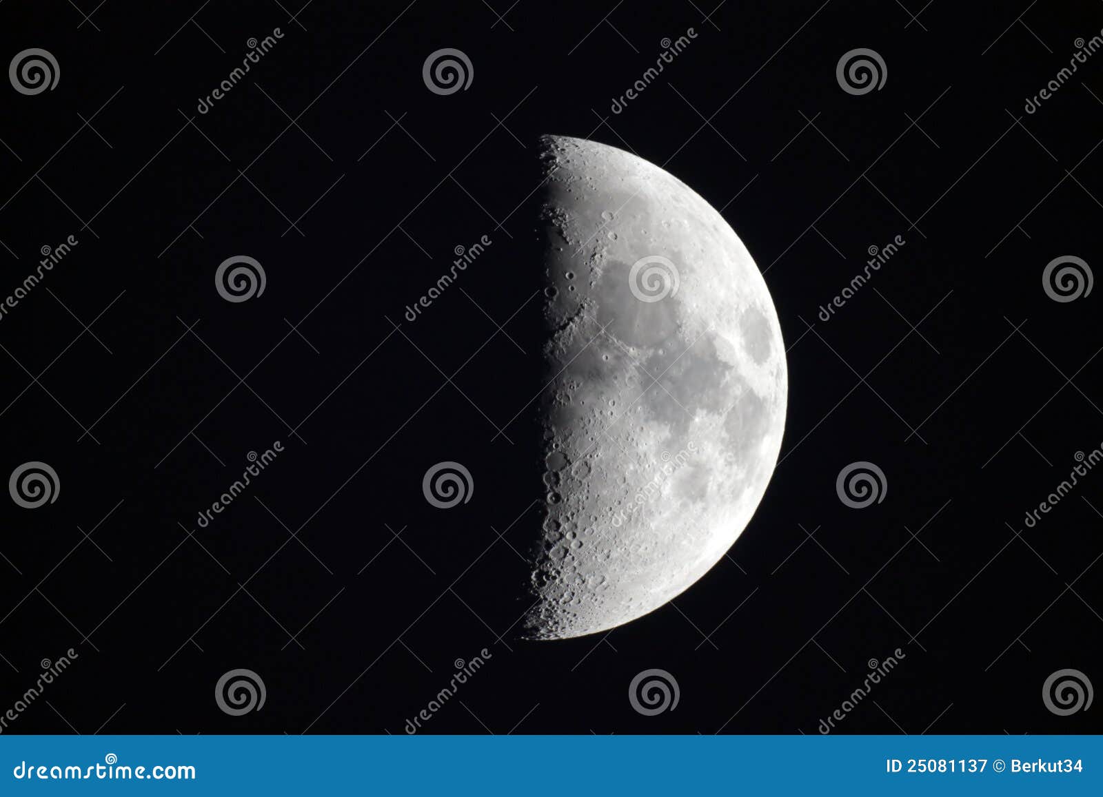 Half moon stock image. Image of assistance, teleobjective - 25081137