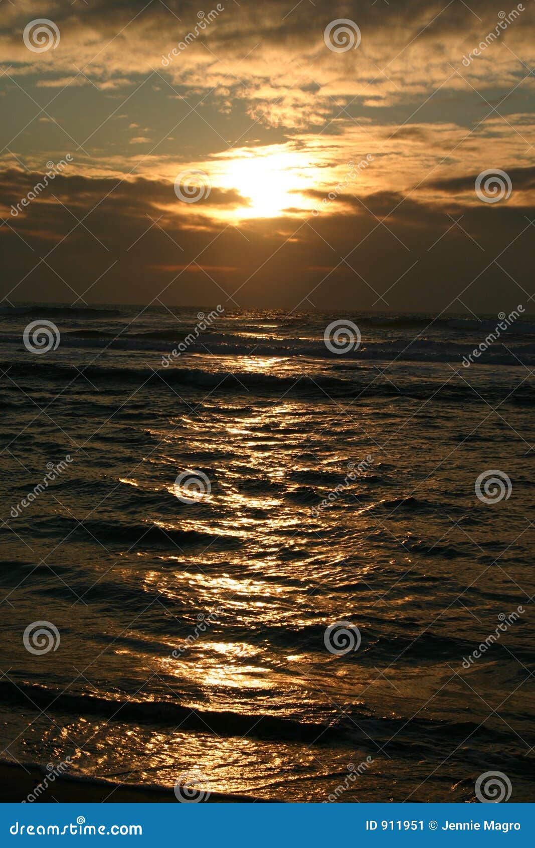 Half Moon Bay Sunset stock image. Image of pacific, waves - 911951