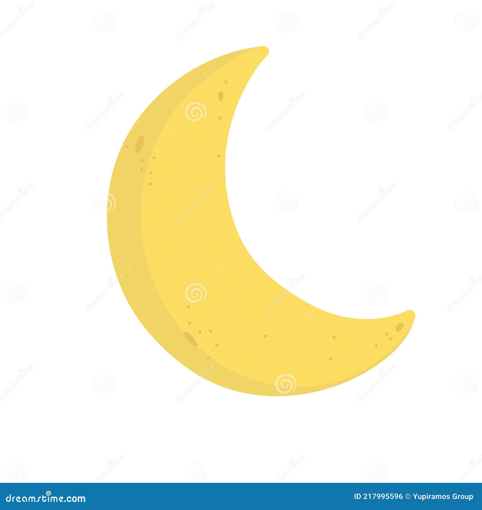 Animated Half Moon