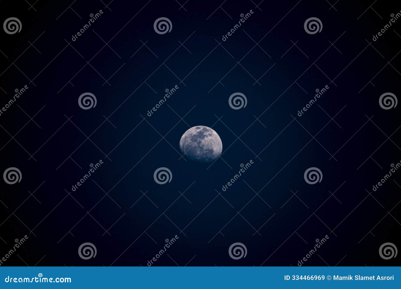 Half Moon Phase in the Dark Sky. Stock Image - Image of night, isolated ...