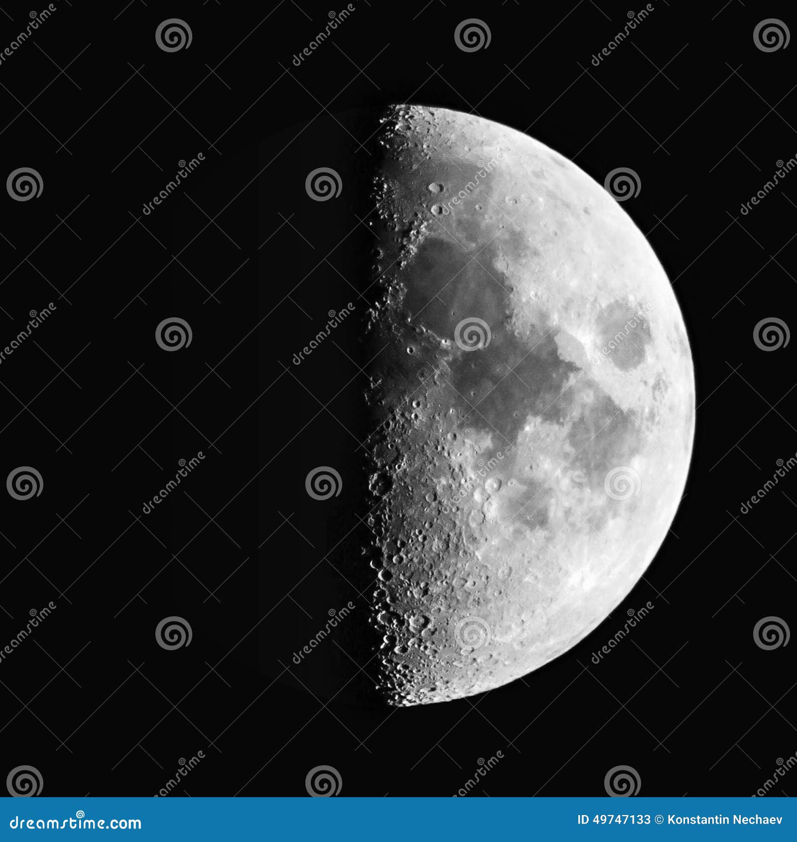 Half Moon stock image. Image of nature, science, surface - 49747133