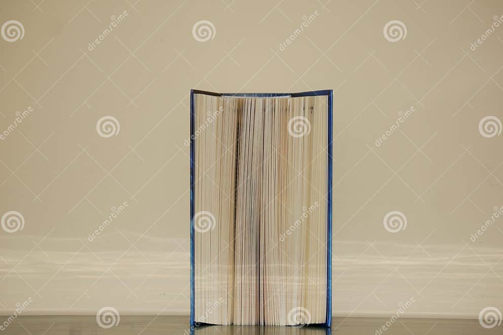 A half-open book stock image. Image of fist, interesting - 200984829