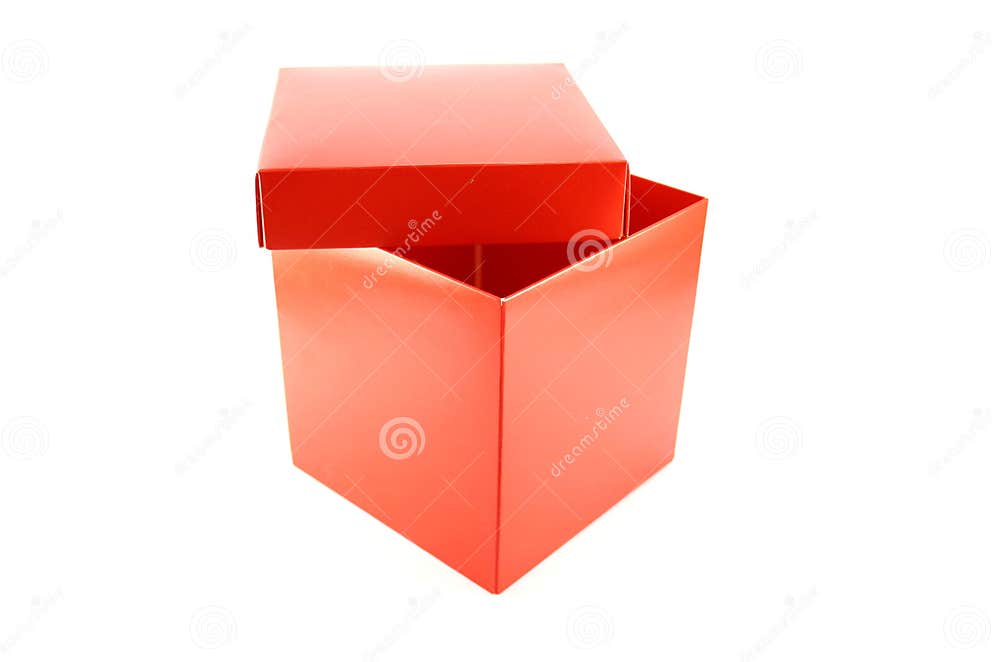 Half open box stock image. Image of suprise, closed, packed - 1409667