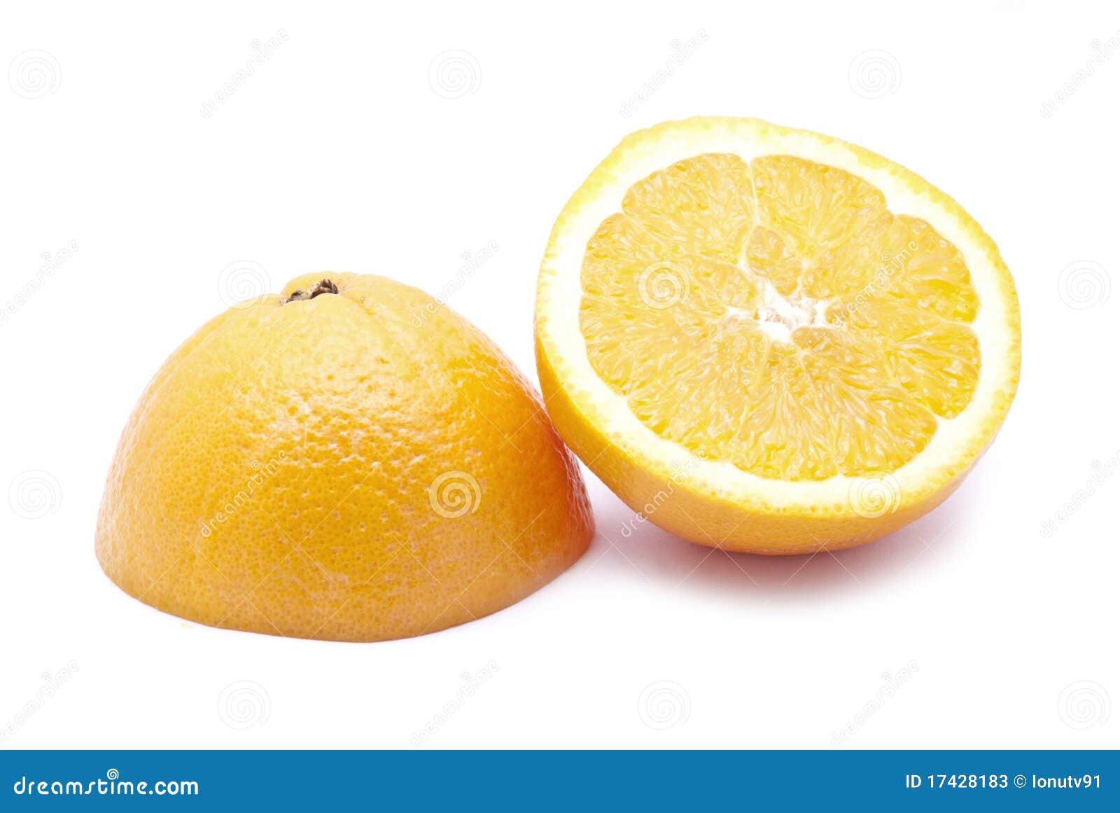 Half orange stock image. Image of white, background, arranged - 17428183