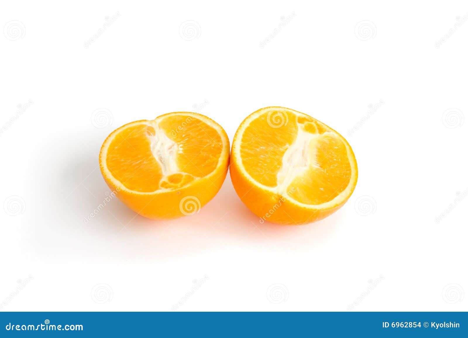 Half of orange stock photo. Image of halved, blur, fruits - 6962854
