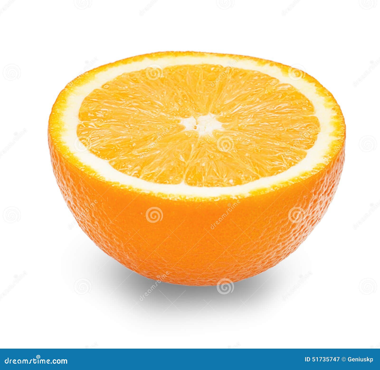 A half of orange stock image. Image of beautiful, detail - 51735747