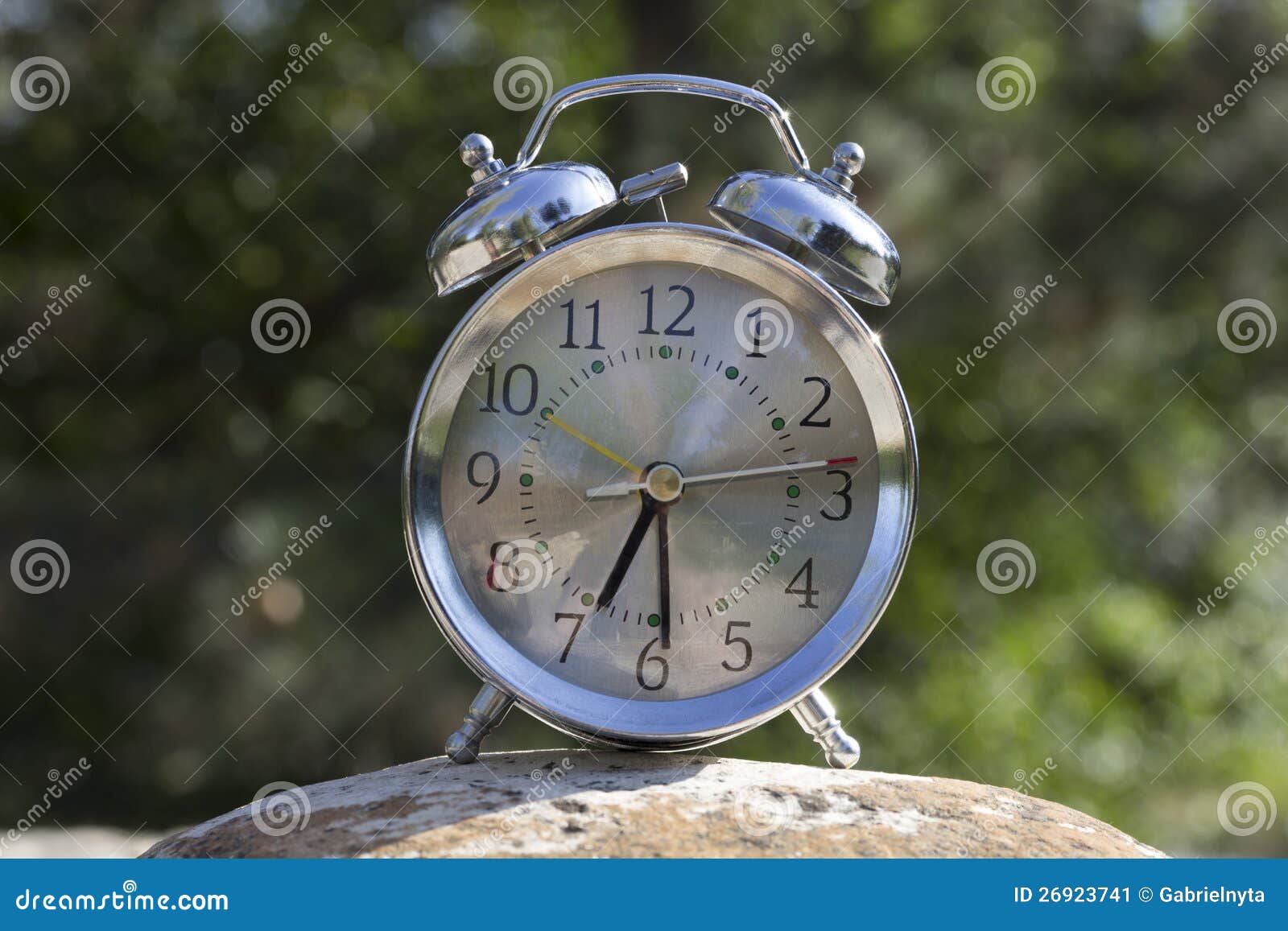 Half past seven stock image. Image of clock, holiday - 26923741