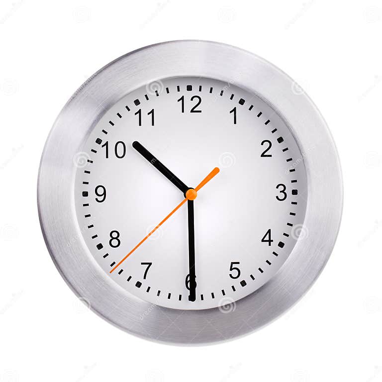 Half past ten on the clock stock photo. Image of timer - 51248642