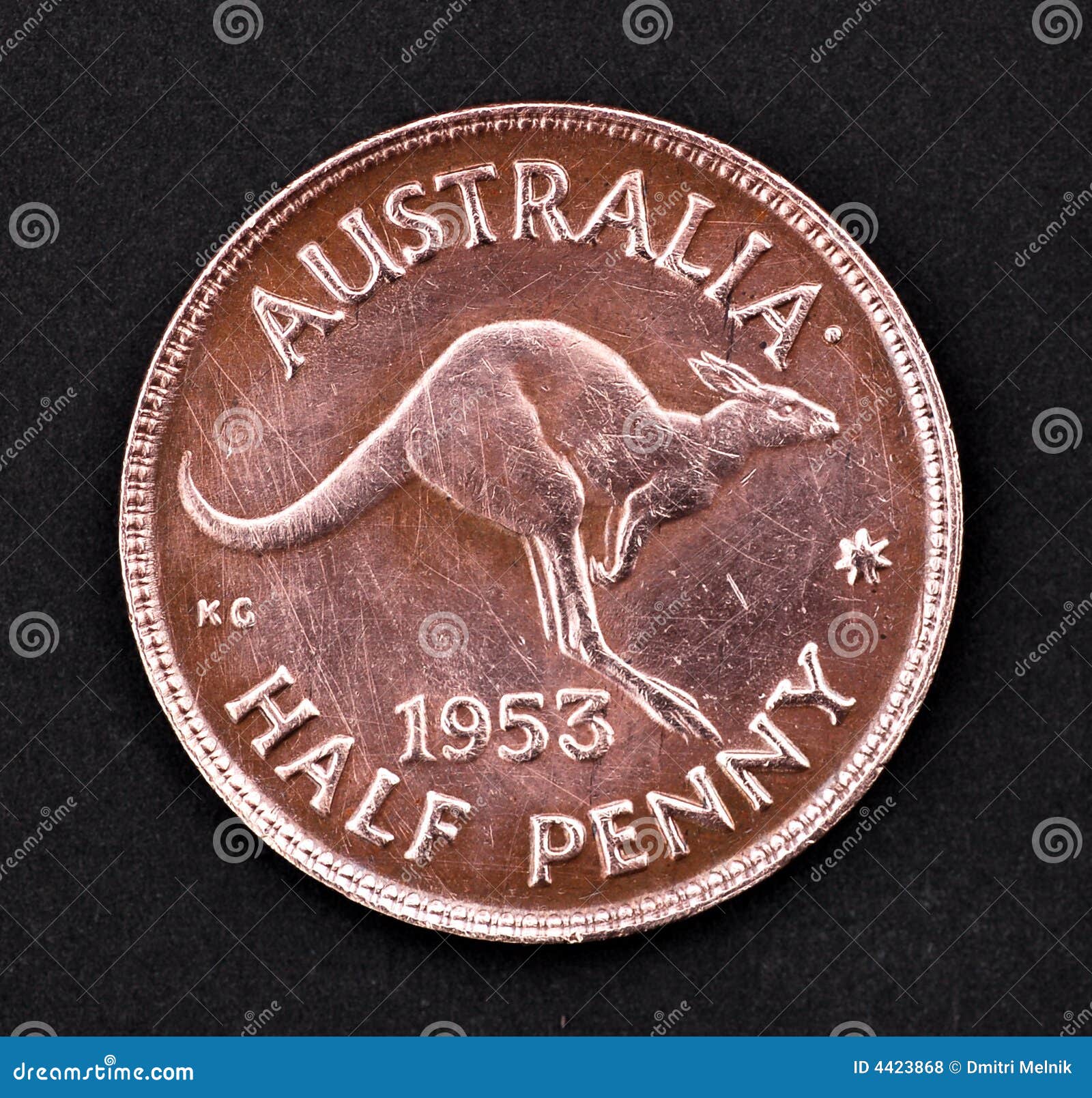 Half penny stock photo. Image of banking, numismatics - 4423868