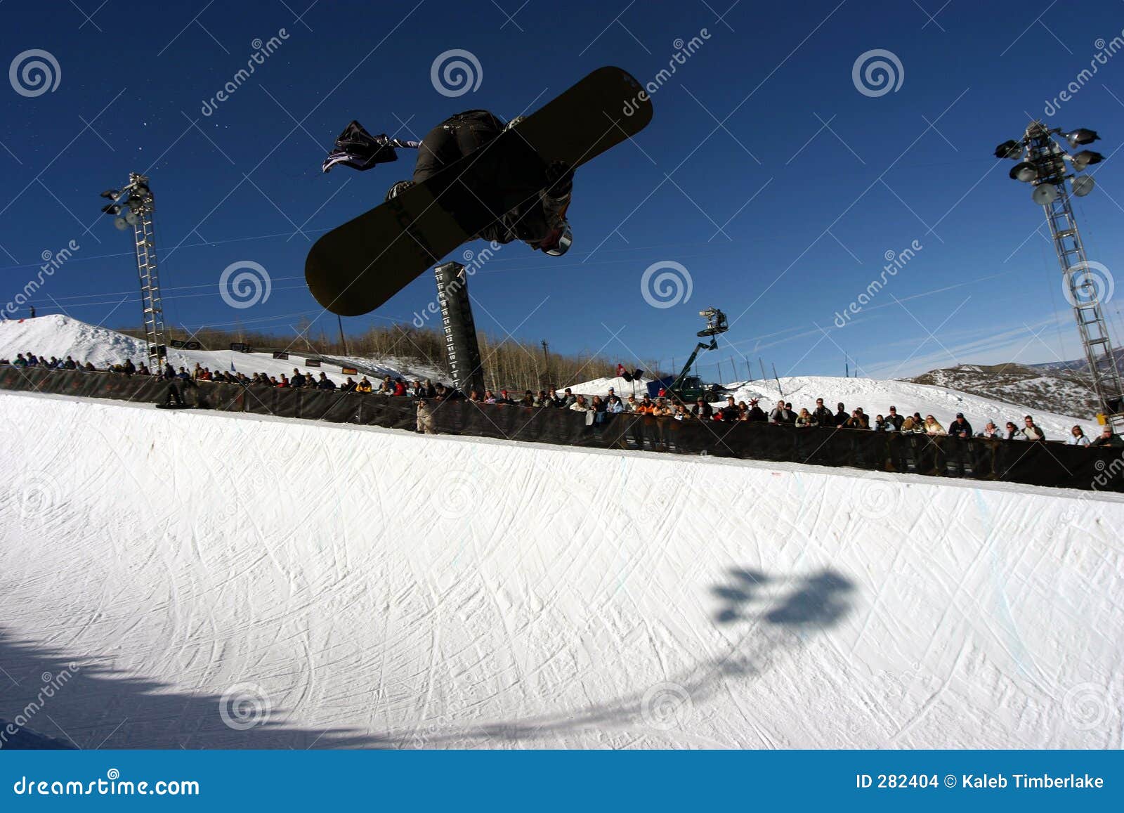 Half pipe snowboarder 1 stock photo. Image of competition - 282404