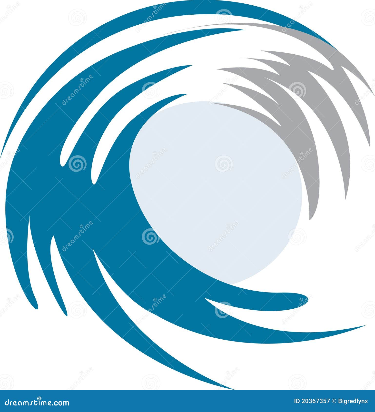 Half Pipe Wave Form stock vector. Illustration of water - 20367357