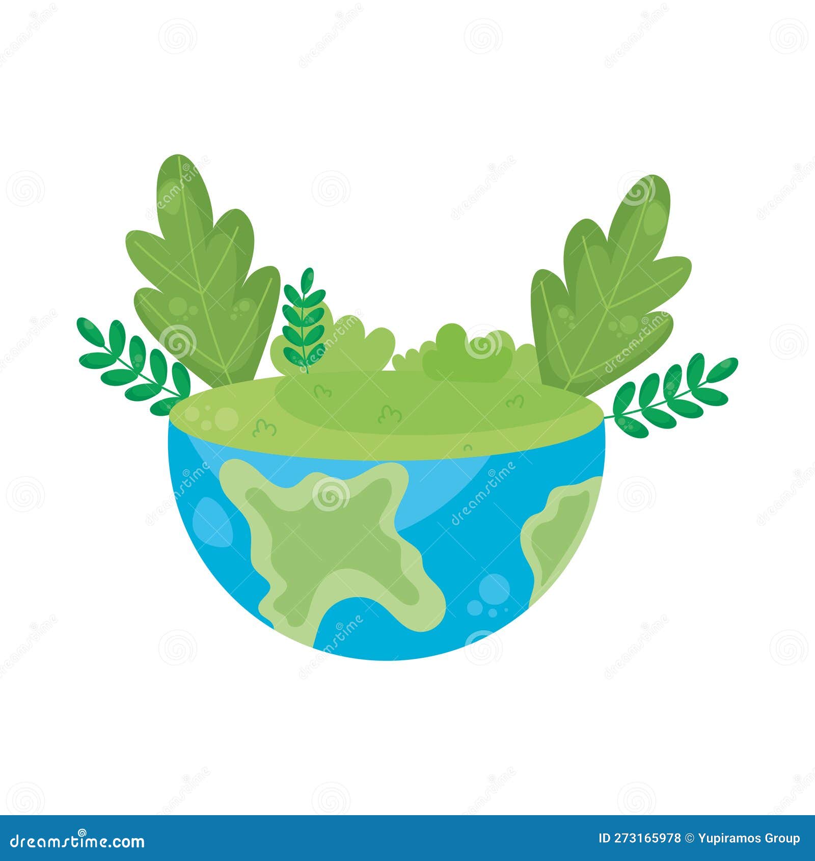 Half Planet Earth With Atmosphere With Half Venus Planet Of Solar ...