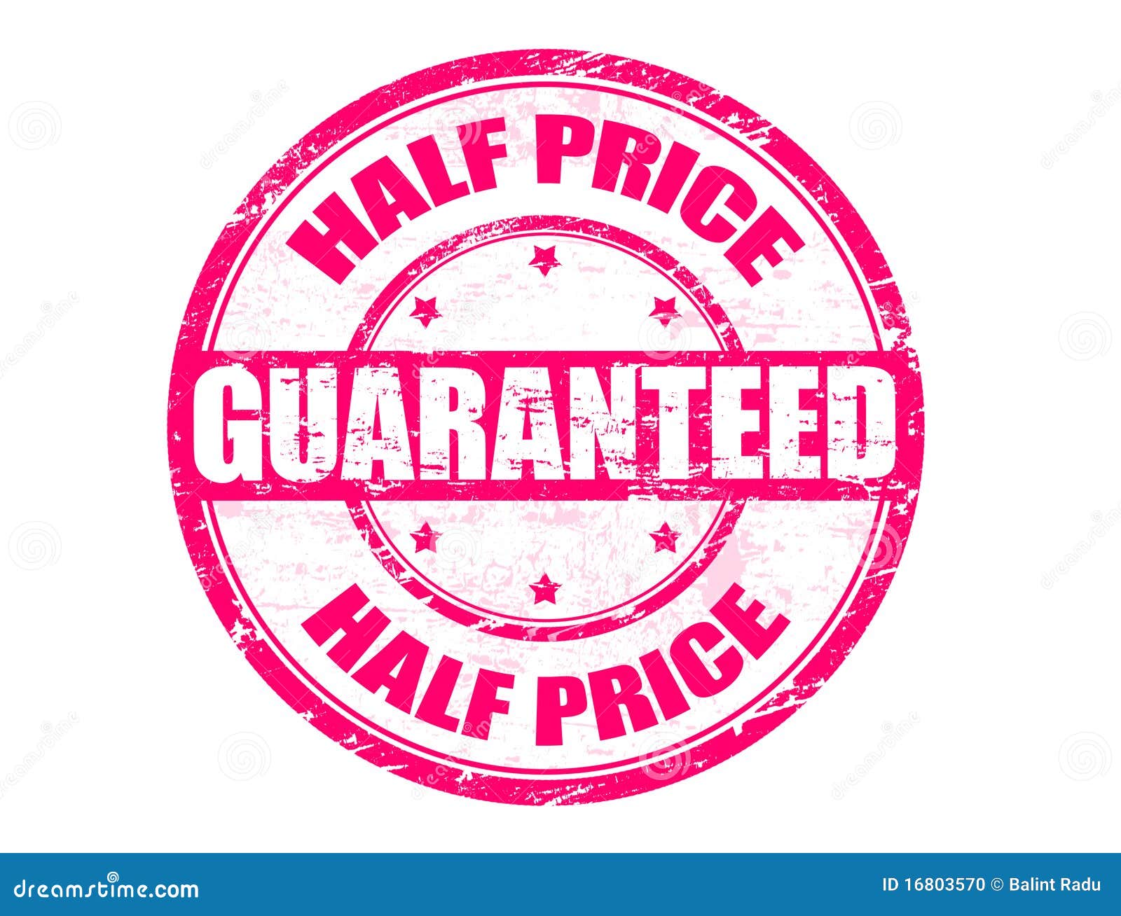 Half price stamp stock vector. Illustration of consumer - 16803570
