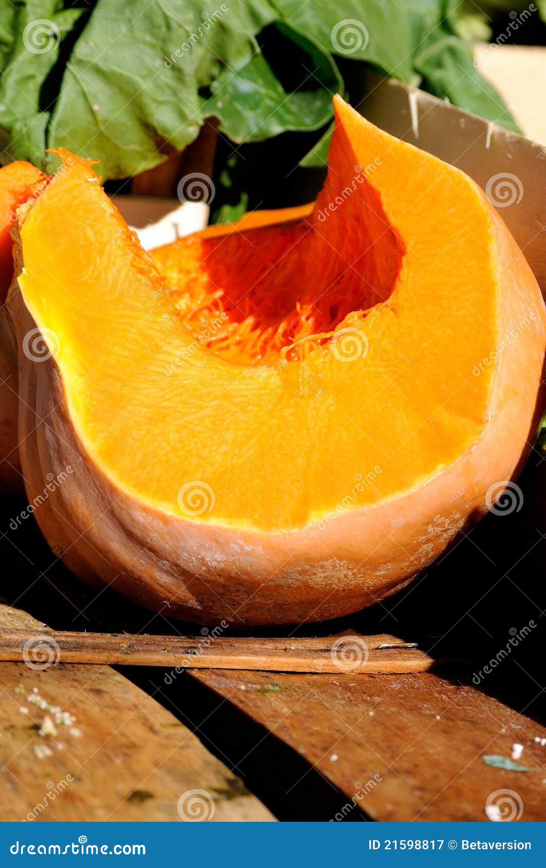 Half pumpkin stock image. Image of vibrant, halloween - 21598817