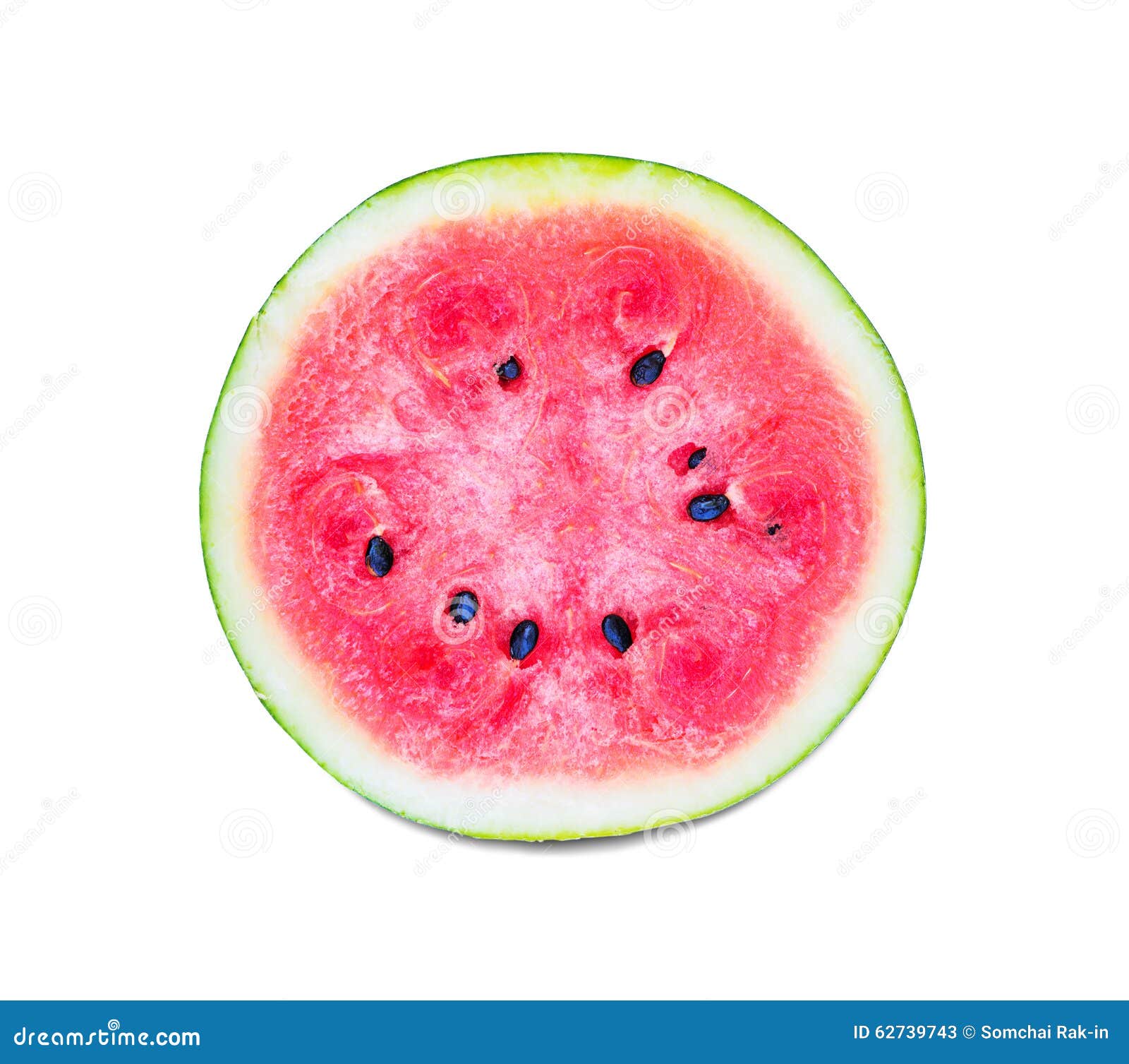 Half of Red Juicy Watermelon Stock Image - Image of peel, seed: 62739743